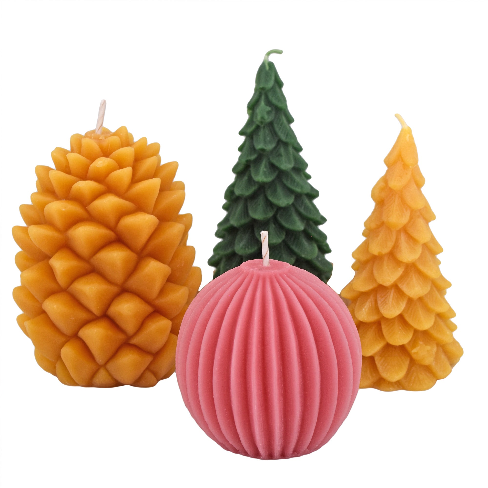 Ornamental Beeswax Candles – Honey Candles Canada